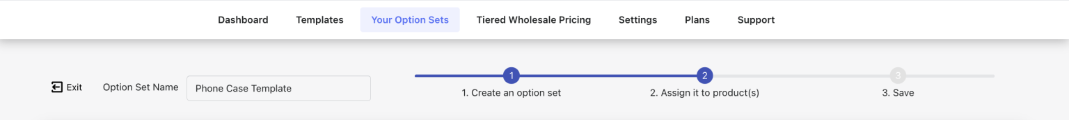 Create A New Option Set From Scratch | EasifyApps