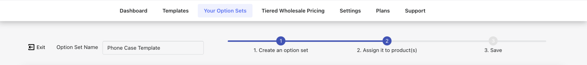 Create A New Option Set From Scratch | EasifyApps