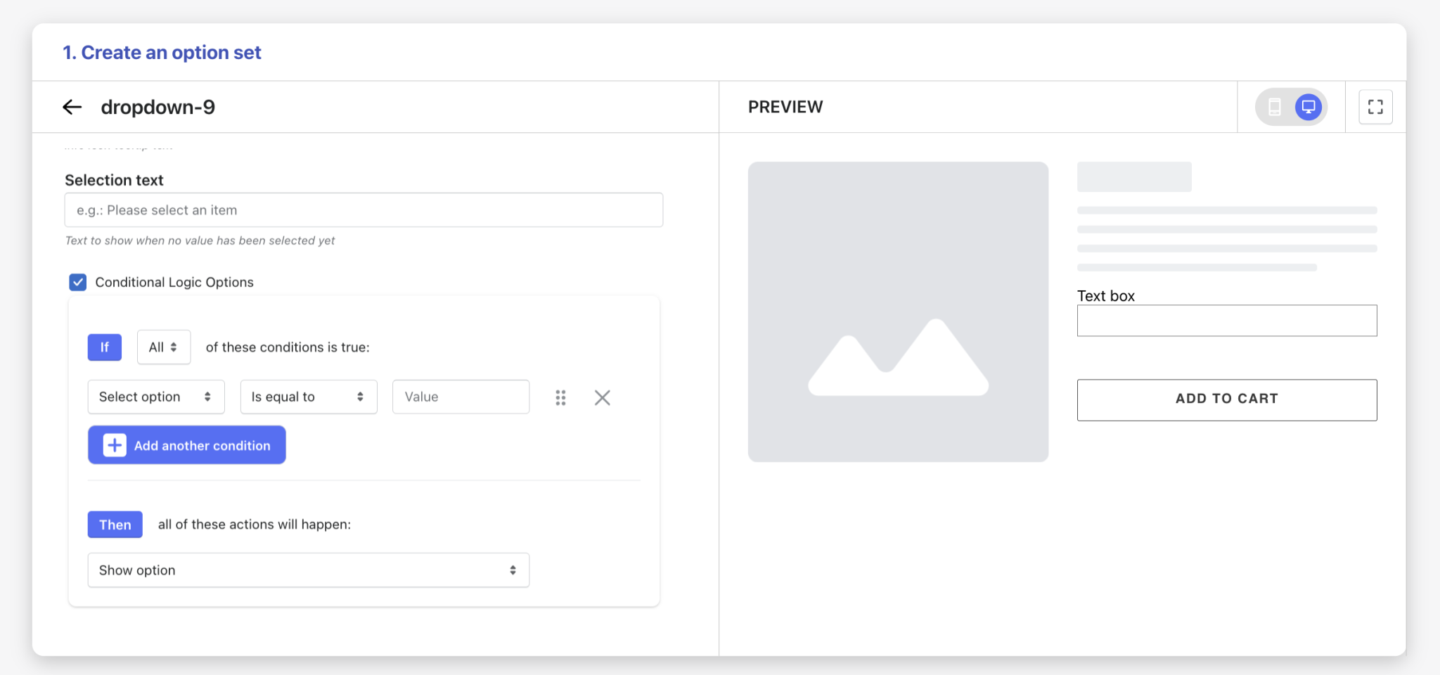 Set Up Standard Conditional Logic Easifyapps 1718