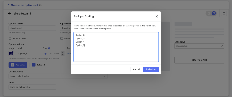 Dropdown | EasifyApps