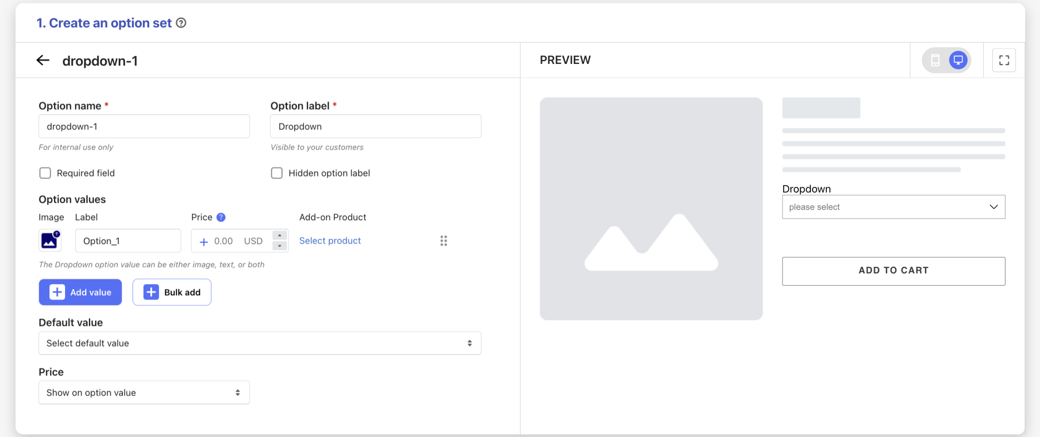 Dropdown | EasifyApps