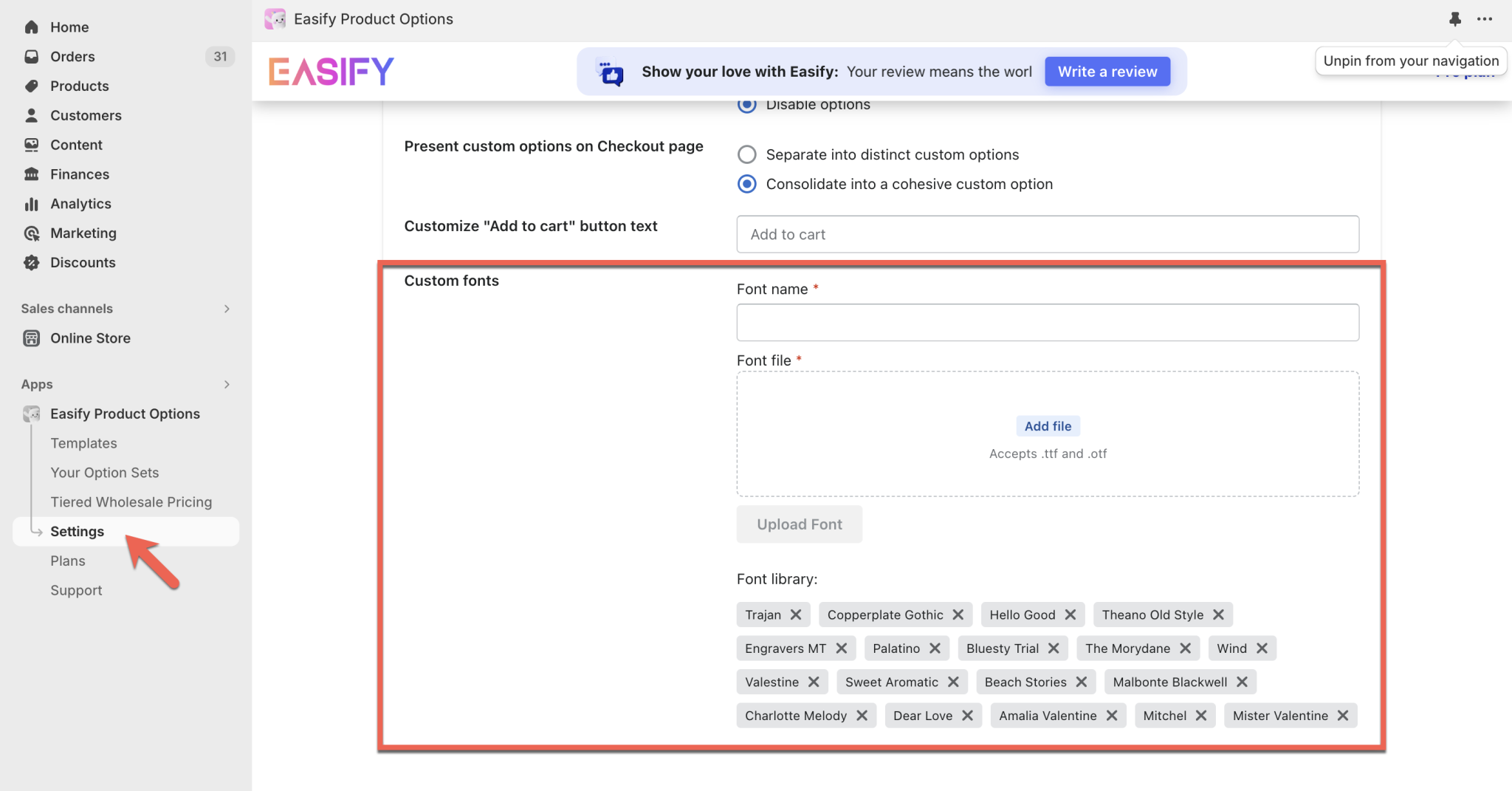 Font Picker | EasifyApps