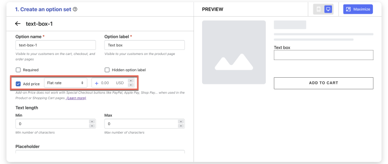 How to Add Extra Charges for Custom Product Options on Shopify