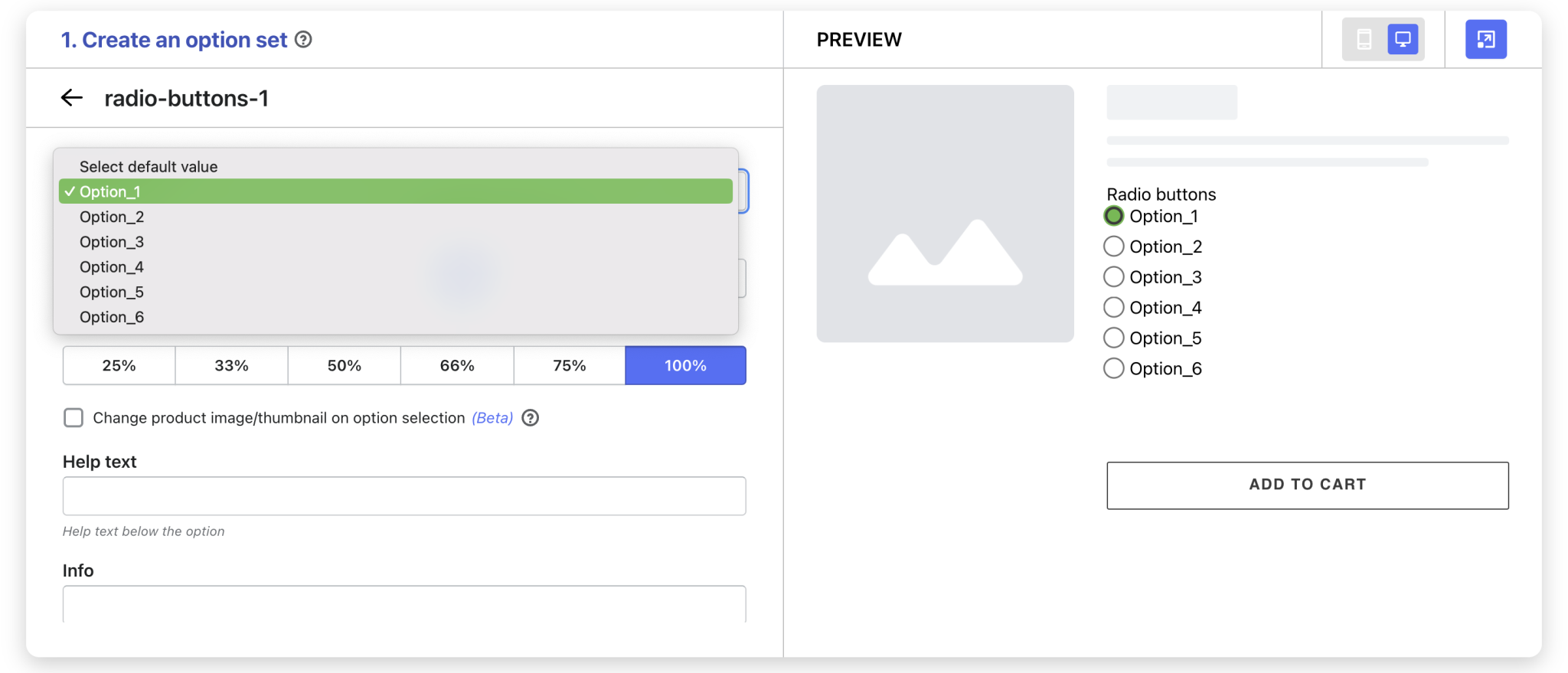 Radio Buttons | EasifyApps