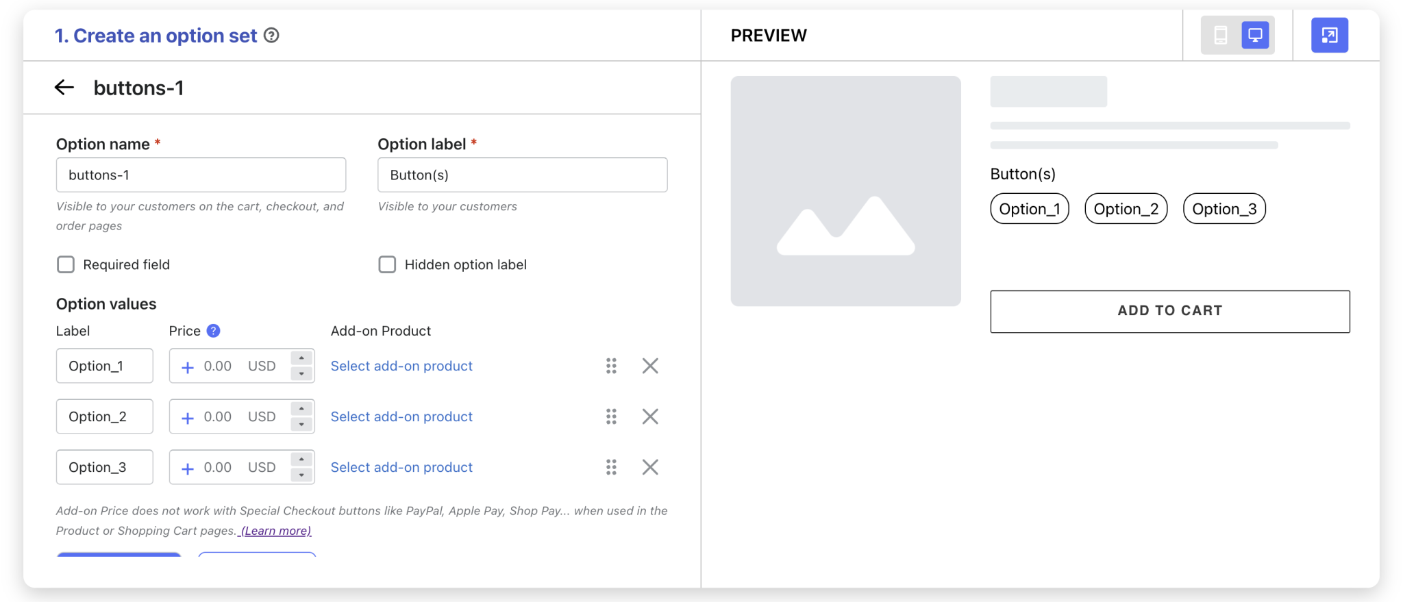 Button(s) | EasifyApps