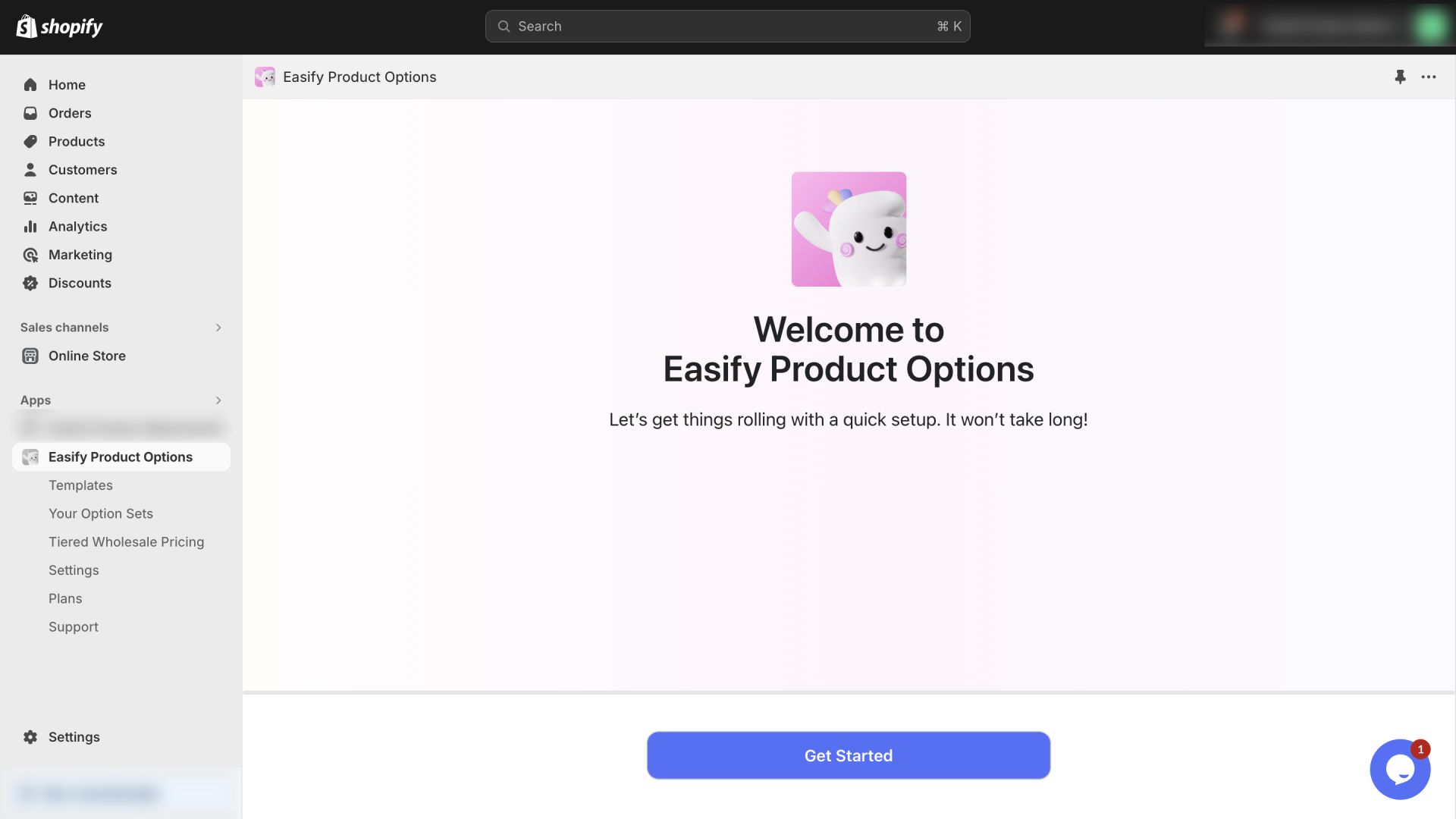 Activate the app on your theme | EasifyApps