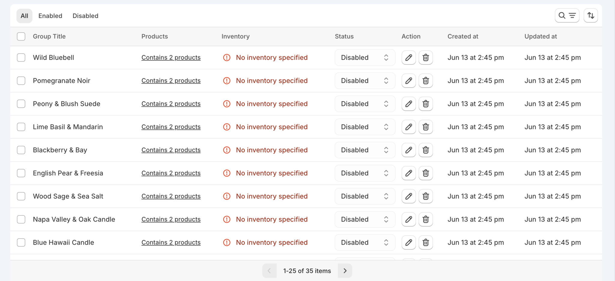 Create Inventory Groups Automatically by SKUs | Easify Inventory Sync