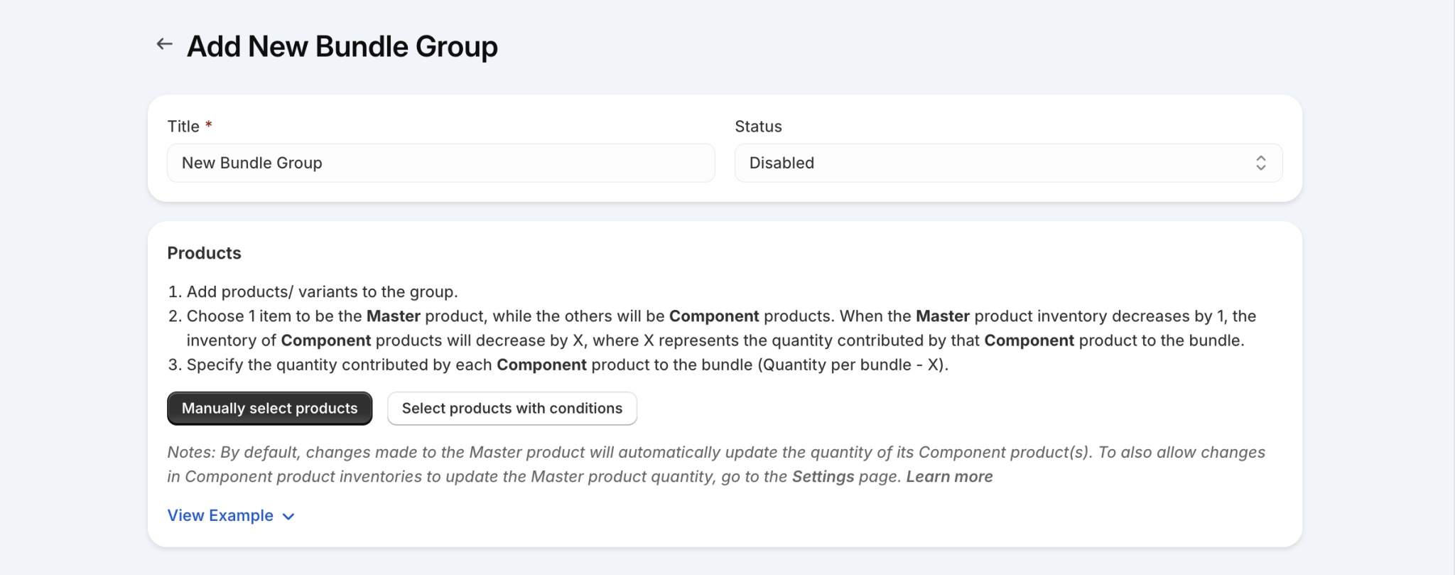 Create A New Bundle Group | EasifyApps