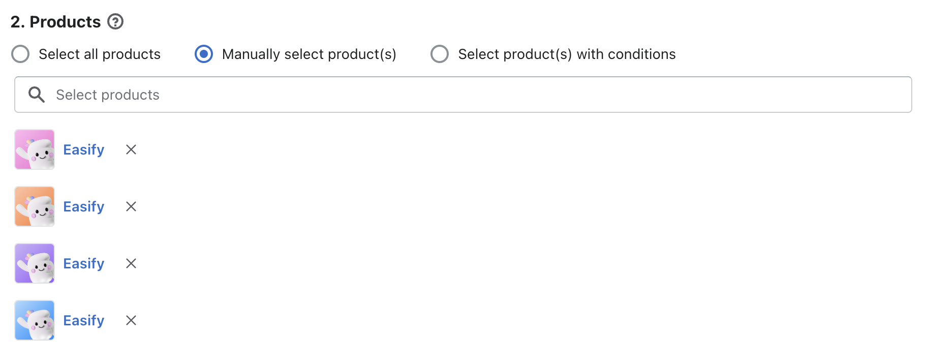 Create A New Option Set From Scratch | EasifyApps