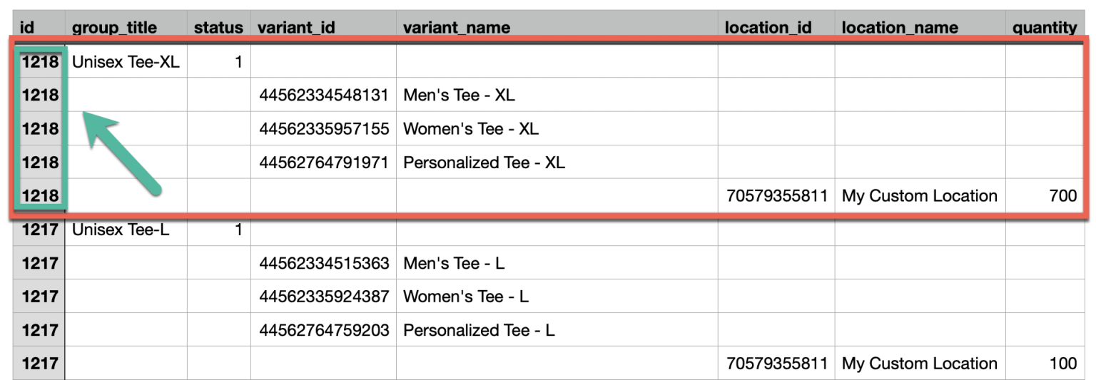 Import/ Export Inventory Groups | EasifyApps