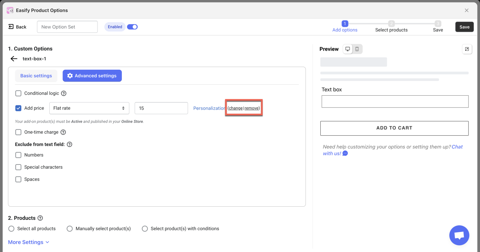 Set Up Extra Fees (Version 2 - July 18, 2024 - July 23, 2025) | EasifyApps