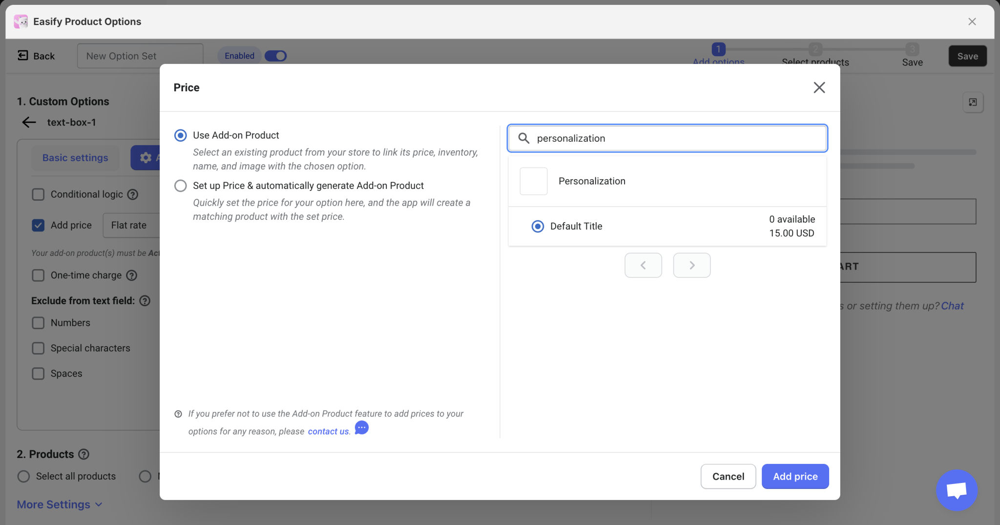 Set Up Extra Fees (Version 2 - July 18, 2024 - July 23, 2025) | EasifyApps