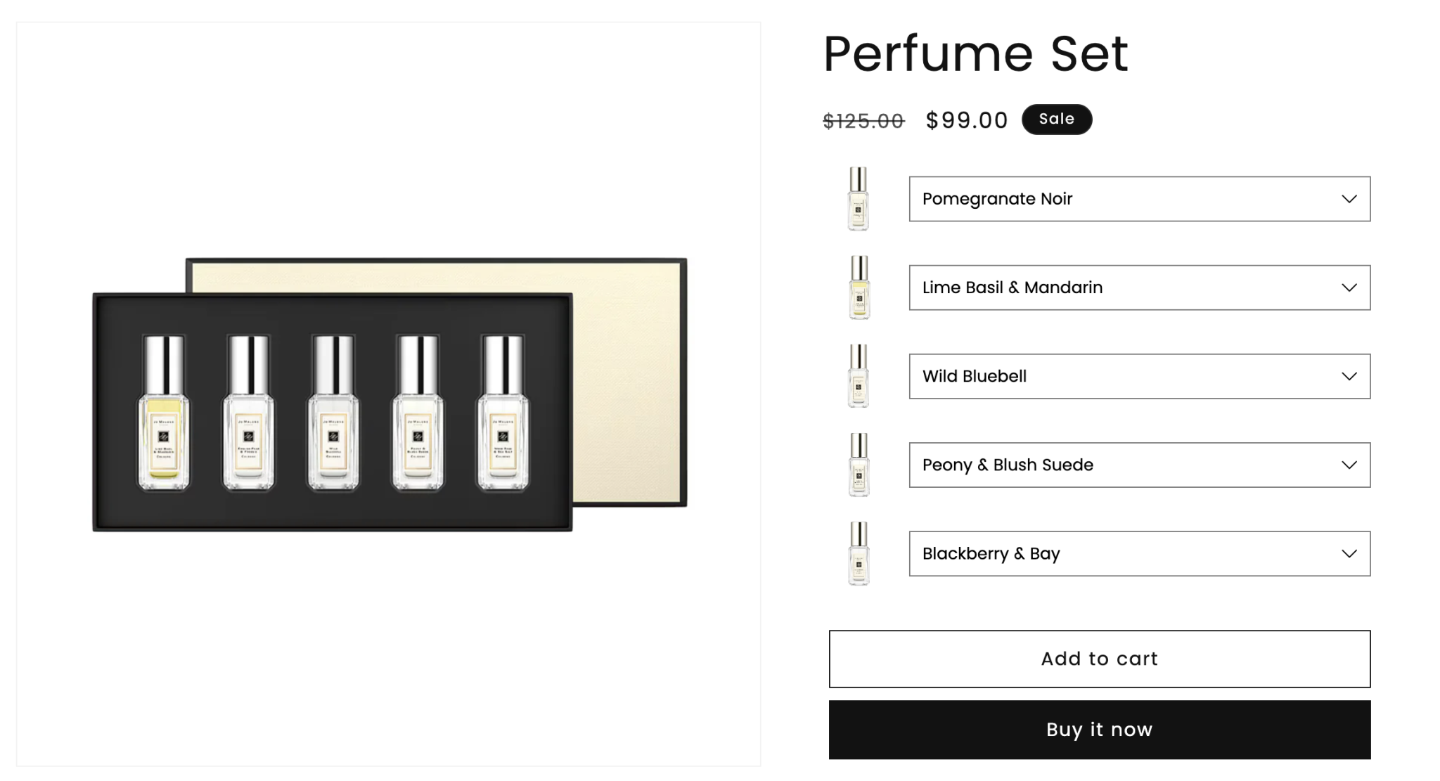 Perfume Set | EasifyApps