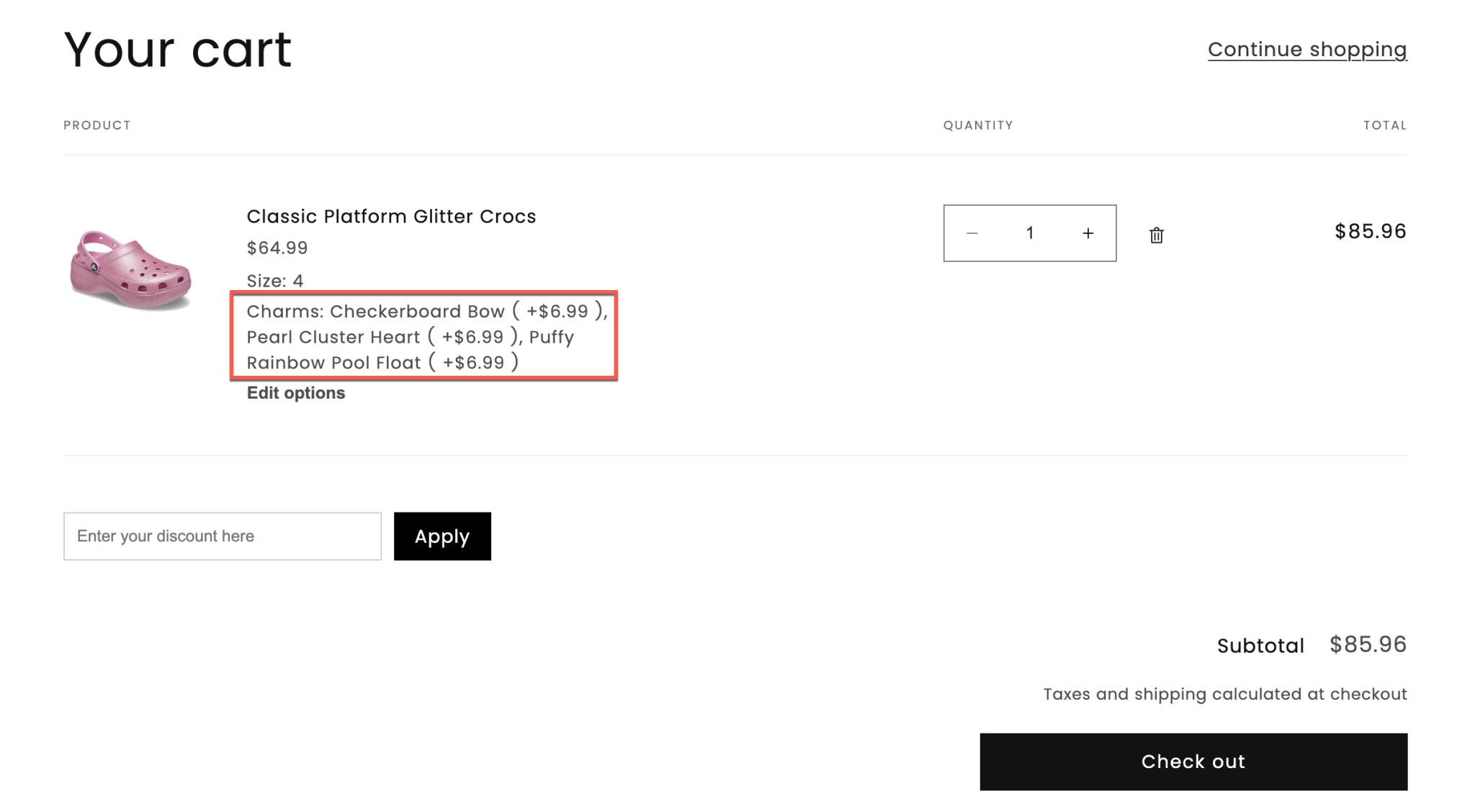 Separate or Combine Add-ons with Main Product in Cart | EasifyApps