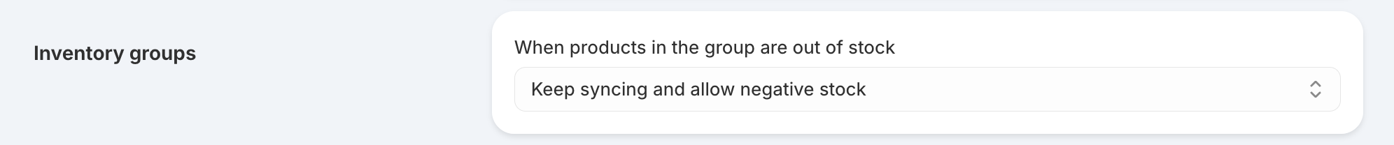 When do Inventory groups Fail to sync? | EasifyApps