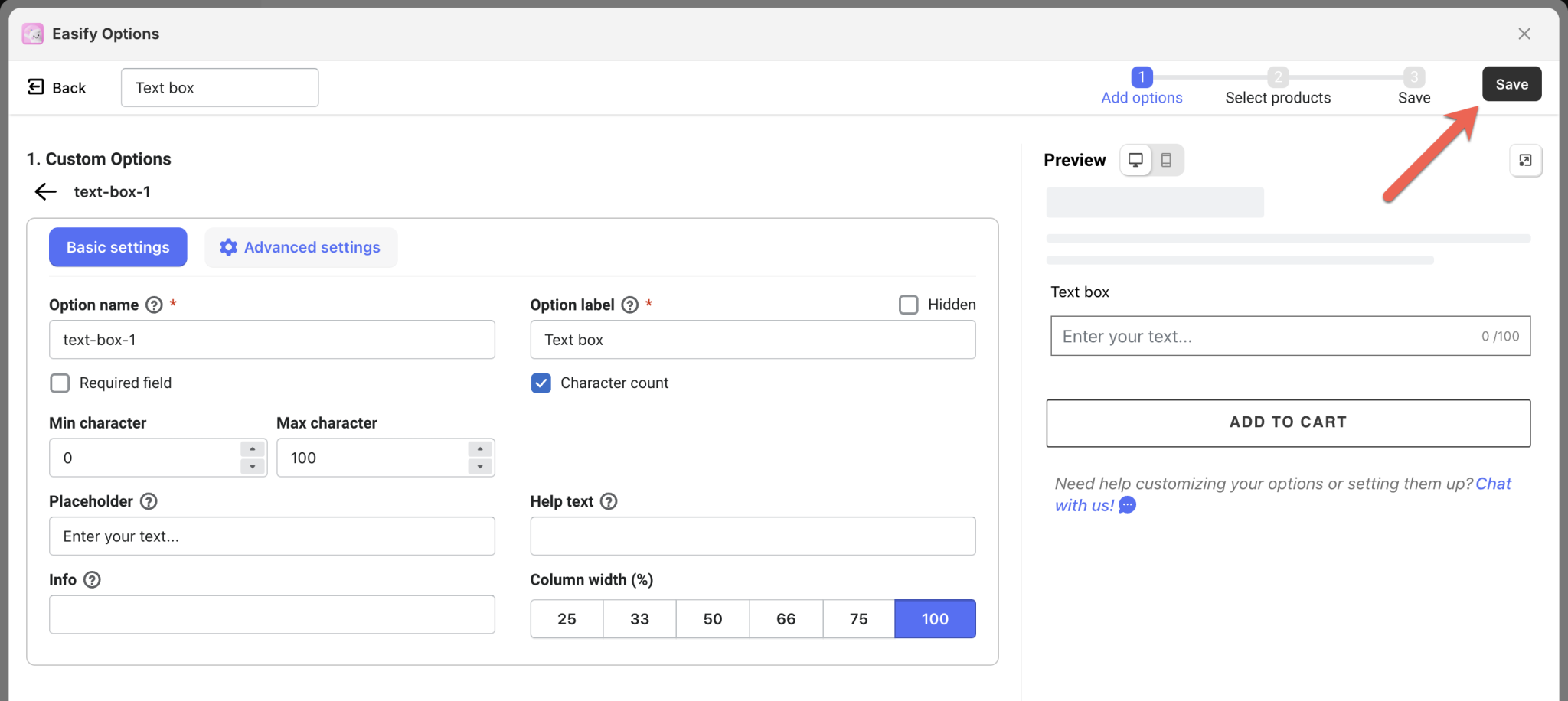Set Up Option/ Option Set Templates | EasifyApps