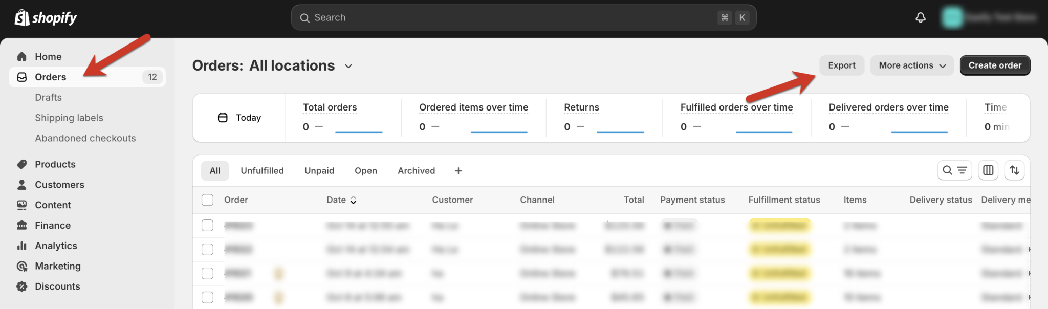 View & Export Orders With Easify Options | EasifyApps