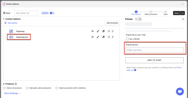 Standard Conditional Logic - Among Easify Options | EasifyApps