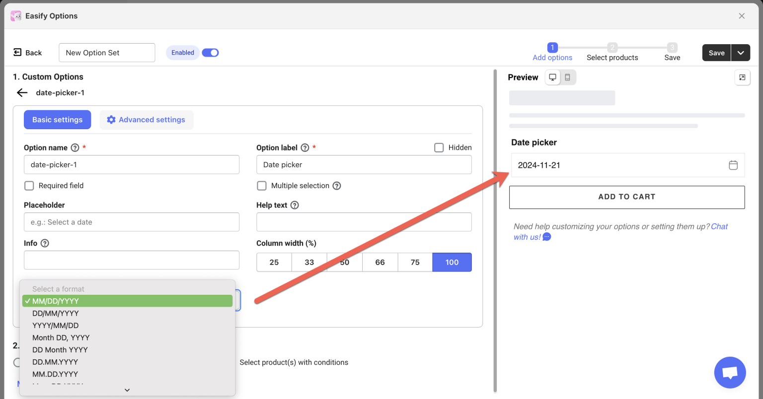 Date Picker | EasifyApps