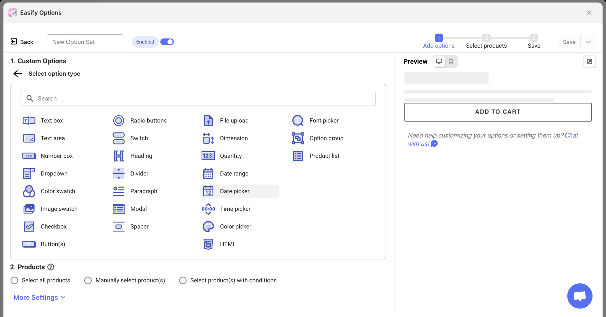 Date Picker | EasifyApps