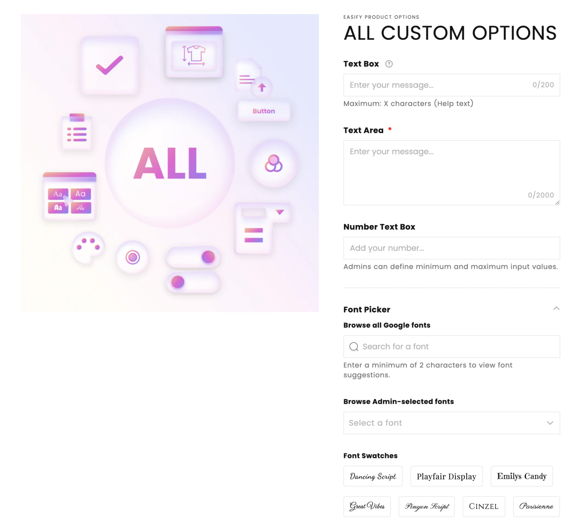Distinct Option Styles for Light & Dark Themes | EasifyApps