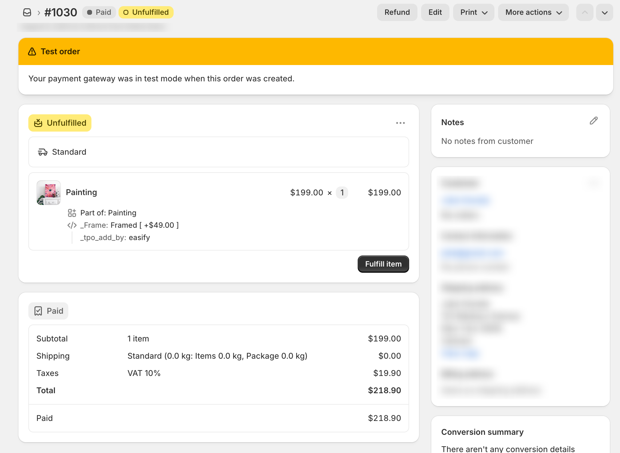 How to Create Product Options without Affecting Inventory