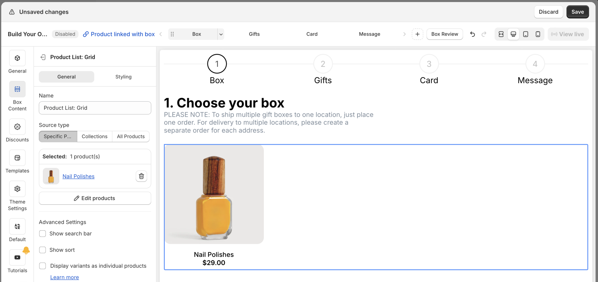 Display Variants as Individual Products | EasifyApps