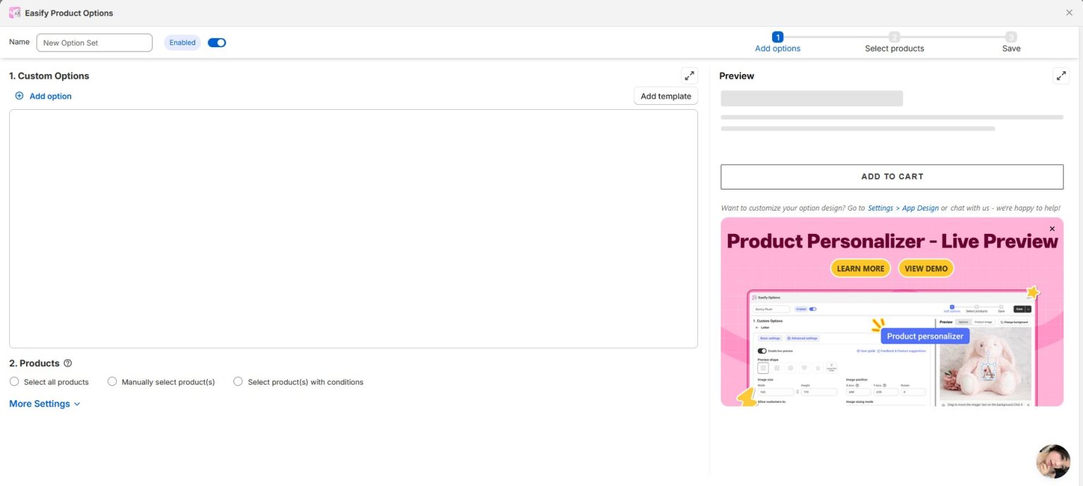 How to Add a Custom Size Option for Products in Shopify